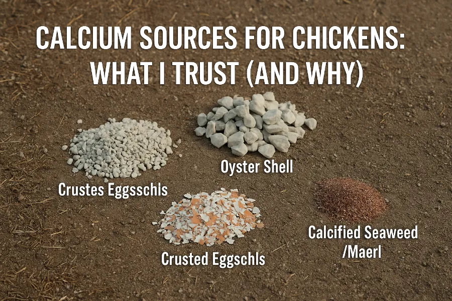 Calcium for Hens: Natural Calcium Sources for Strong Eggshells | Purely ...